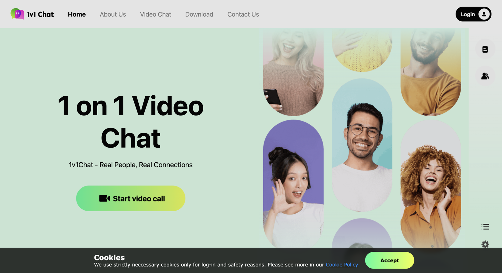 1v1Chat | Best One-on-One Random Video Chat - Free Chat Now Cams